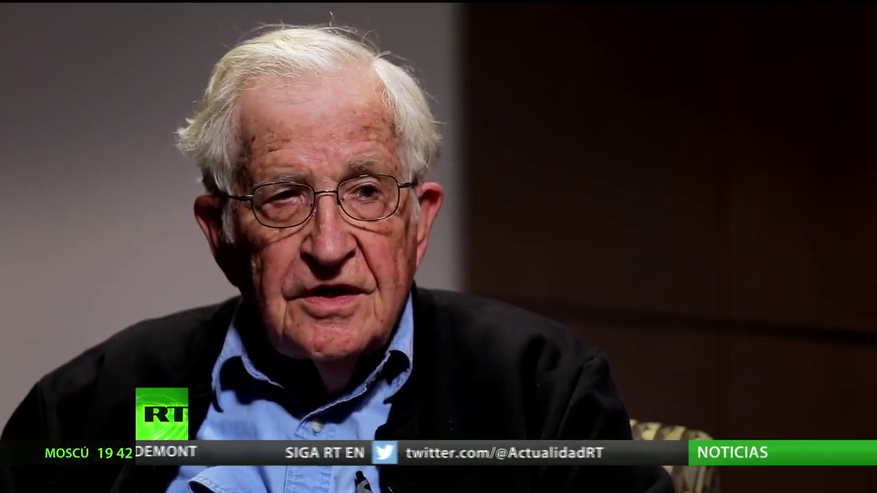 Eco. Rafael Correa Delgado entrevista a Noam Chomsky - YouTube