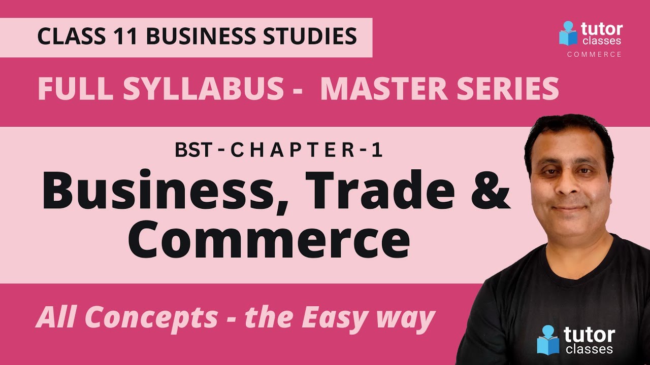 Chapter 1 | Business, Trade and Commerce | Business Studies | Class 11 ...