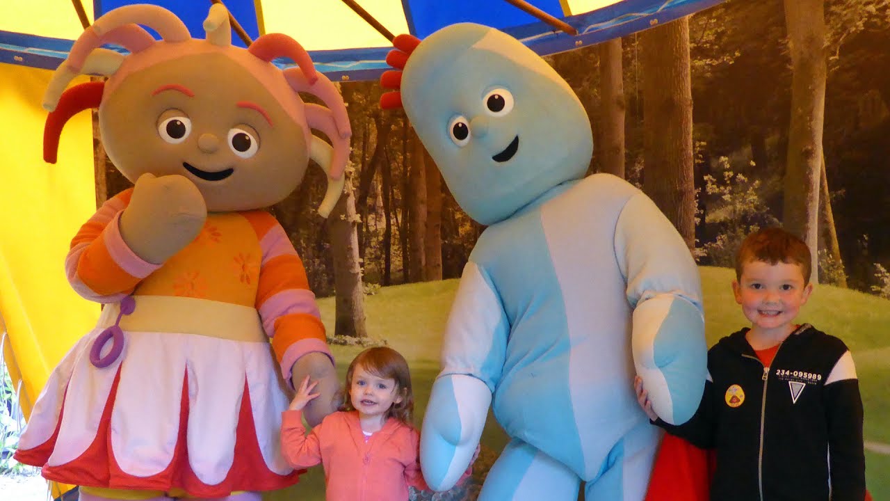 Meeting Iggle Piggle and Upsy Daisy at Cbeebies Land - Alton Towers ...