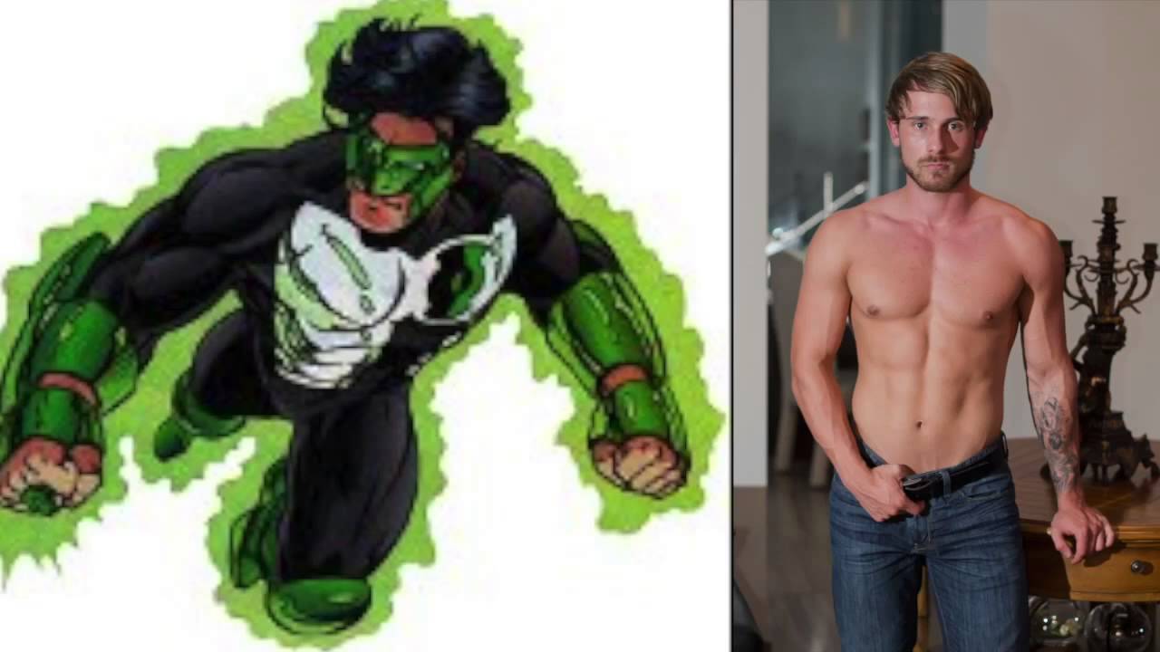 Voice actor Brady Roberts voices Green Lantern Kyle Rayner - YouTube