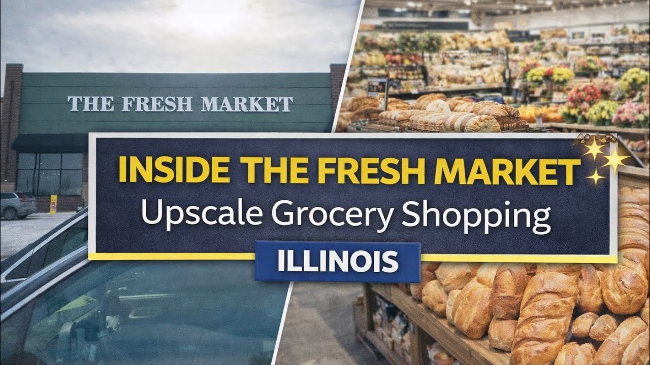 🇺🇸Inside The Fresh Market | Upscale Grocery Shopping in Illinois 🇺🇸 ...