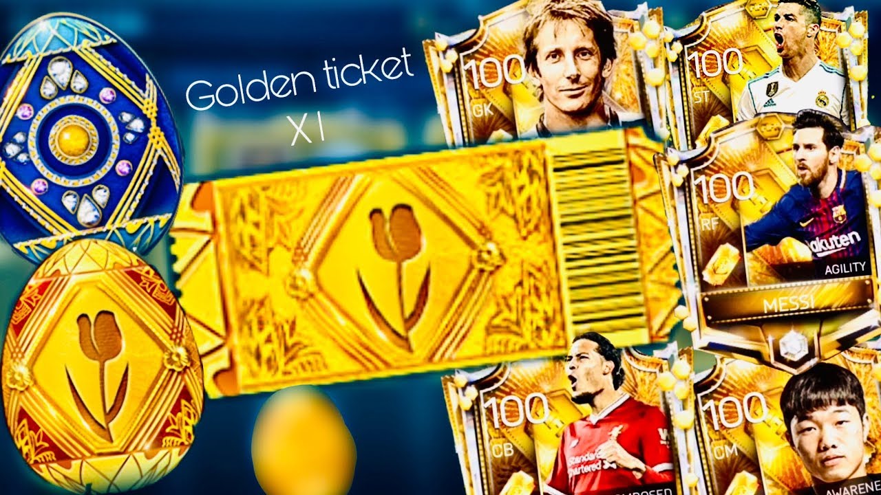 GOLDEN TICKET ! 100 OVR GOLDEN MASTERS IN FIFA MOBILE HUNT - I opened ...
