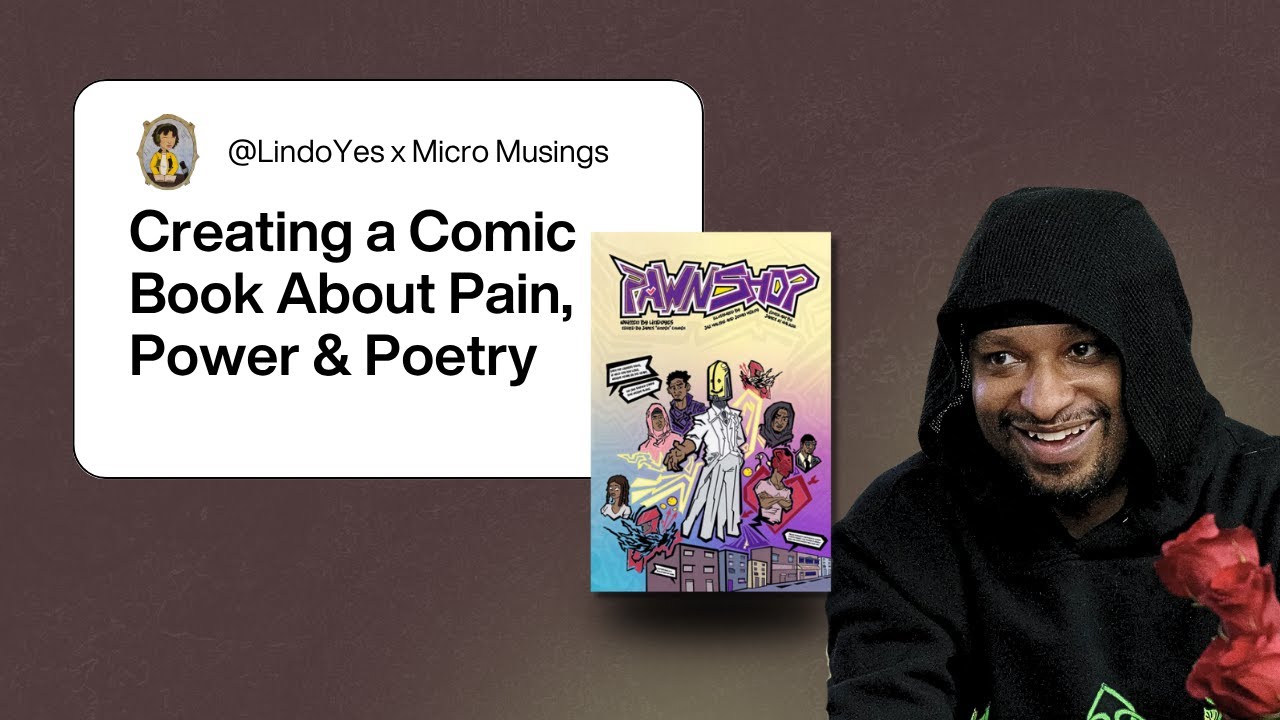 LindoYes on Poetry, Philly, and Healing in His Comic Book Pawnshop ...