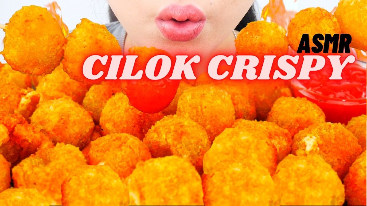 JAJANAN SHOPEE LAGI💖💥 ASMR CILOK CRISPY MOZZARELLA | ASMR INDONESIA - YouTube