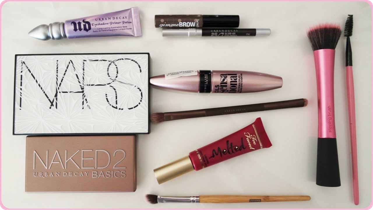 Tuto #7 Makeup simple Naked Basics 2 - YouTube