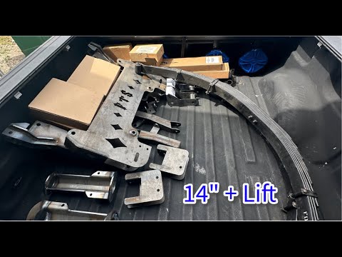 I Bought A 14" + FTS Lift Kit For My F150!!! - YouTube