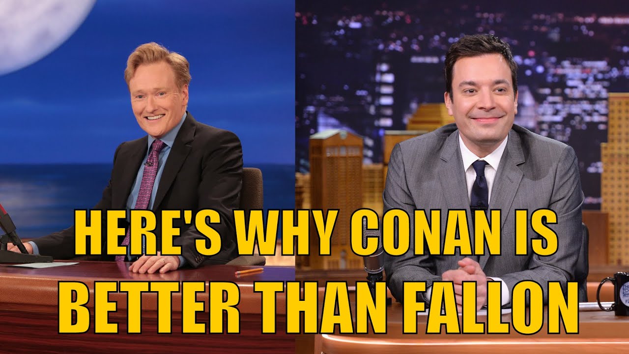 CONAN VS JIMMY FALLON | 3 REASONS WHY CONAN IS BETTER - YouTube