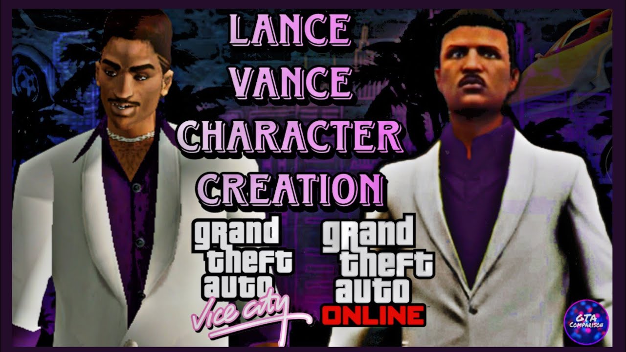 GTA Online: Lance Vance Character Creation & Outfit Creation - YouTube