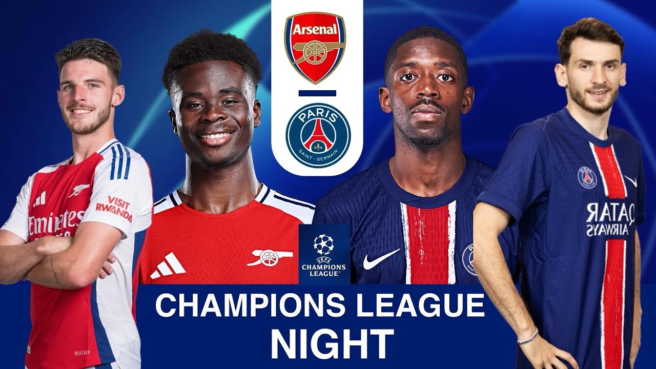 Champions League NIGHT: Arsenal Vs PSG Semi Final Build Up - YouTube