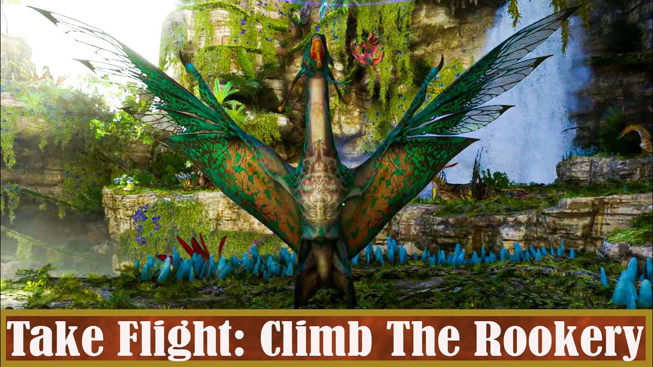 Climb The Rookery: Take Flight: Avatar Frontiers of Pandora - YouTube