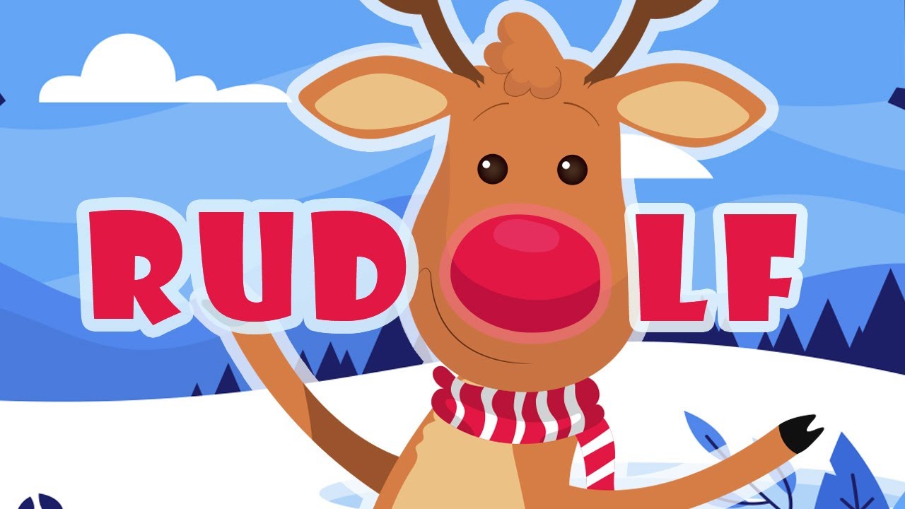 PIOSENKI DLA DZIECI - RUDOLF CZERWONONOSY - bajka świąteczna - YouTube