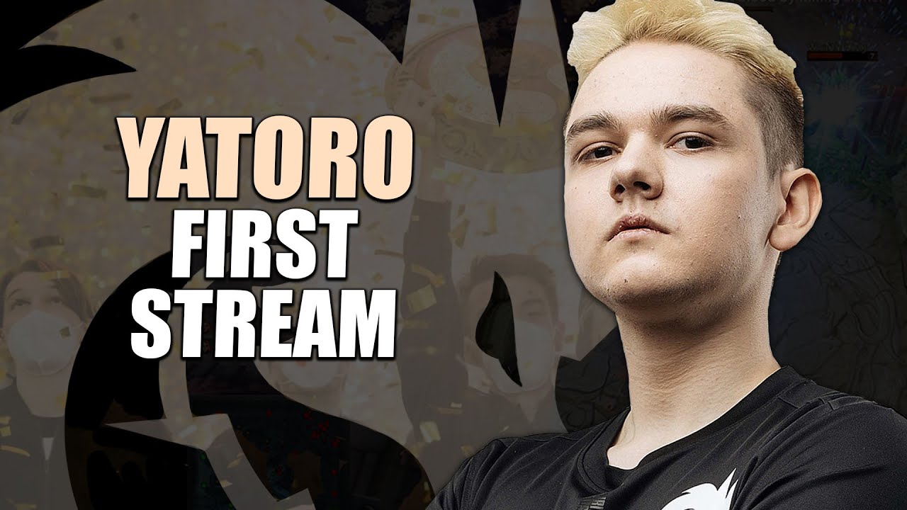YATORO ANSWERS THE QUESTIONS ON FIRTS STREAM | YATORO STREAM DOTA 2 MMR ...