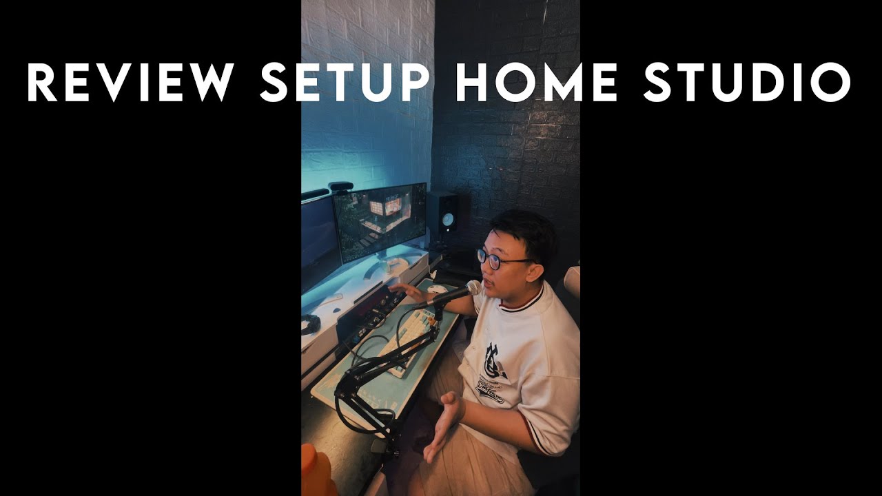 Review Set Up Home Studio - YouTube