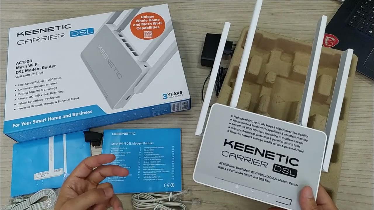 Neden Keenetic Modem Kullanıyorum Keenetic Carrier DSL inceleme - YouTube