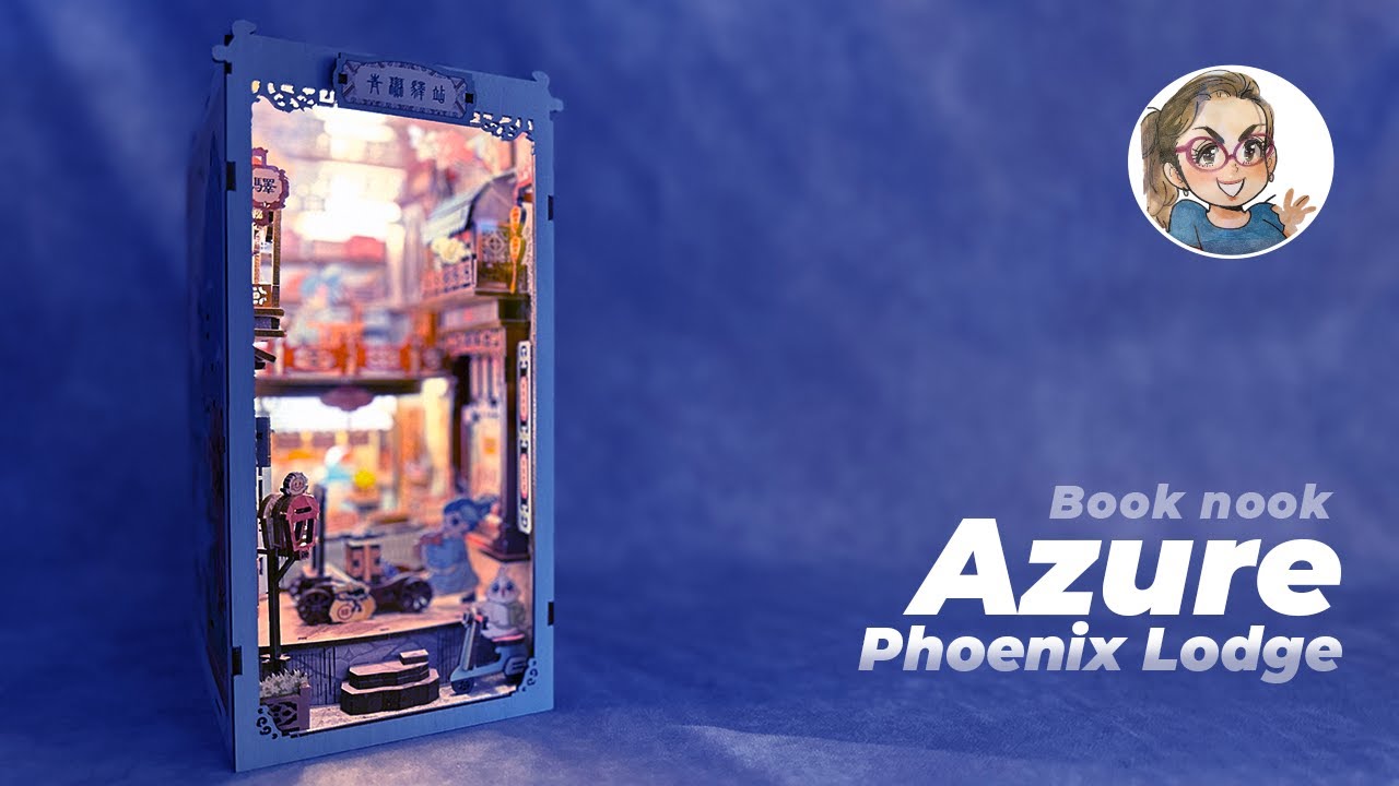 Azure Phoenix Lodge | DIY Miniature Book Nook Crafts | Book nook by ...