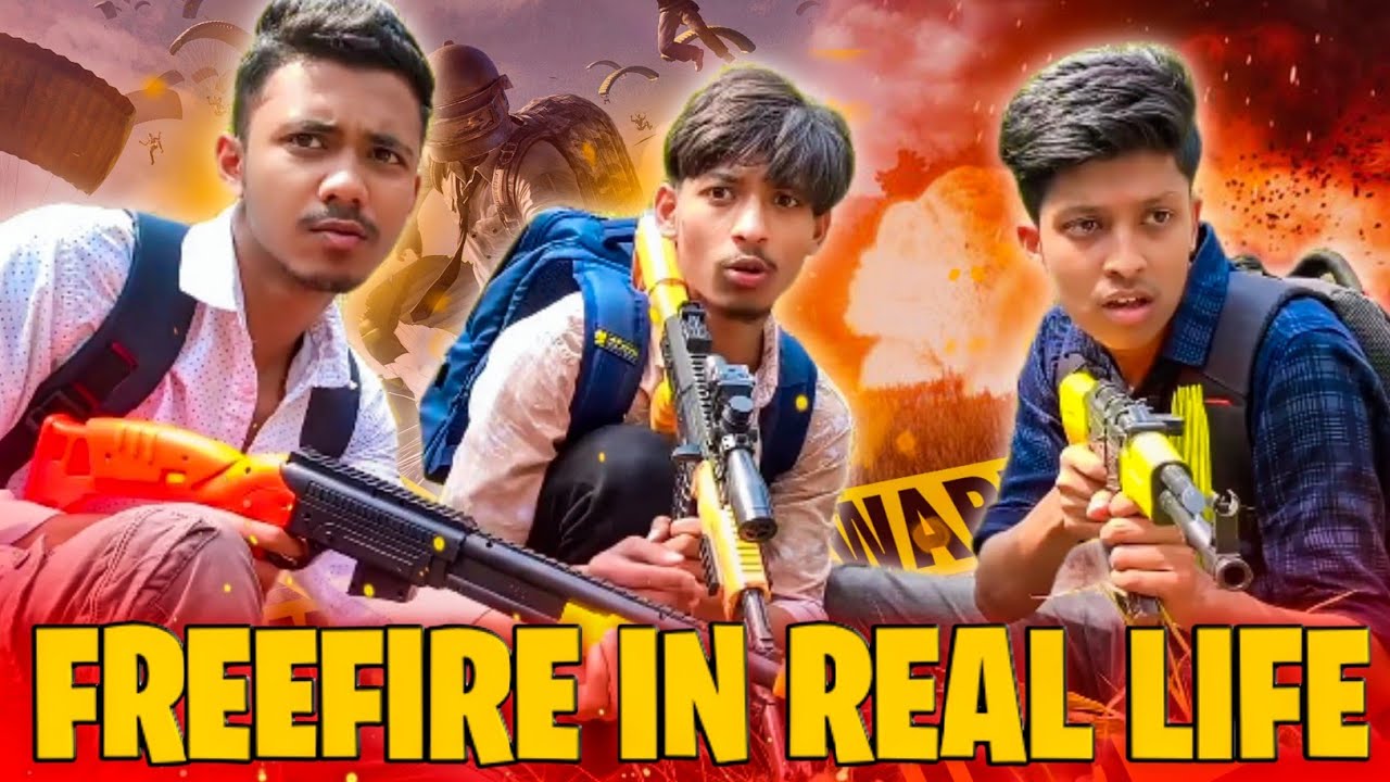 Free Fire In Real Life | The Ultimate Battle Royale Experience | Free ...