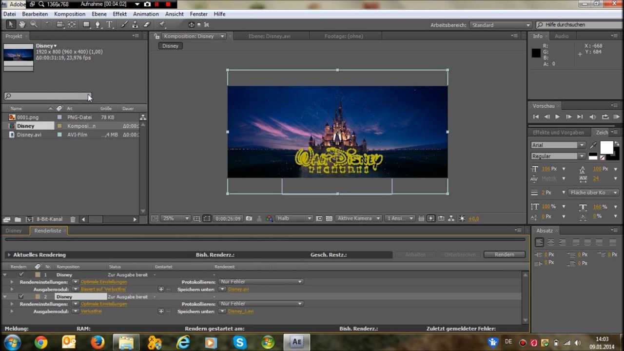 TUTORIAL: Disney Intro selbermachen DEUTSCH HD - YouTube
