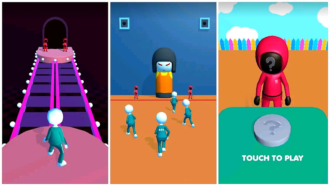 456 survival squid game 18 - YouTube