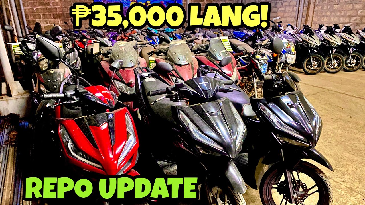 MURANG REPO MOTORCYCLE SA BODEGA NG REPO SA MARIKINA 35K PINAKA MURA ...