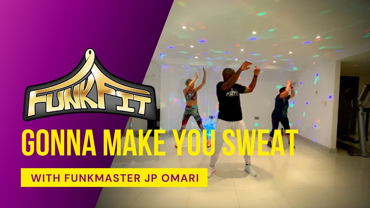 FunkFit® Online Class with Funkmaster JP Omari - "Gonna Make You Sweat ...