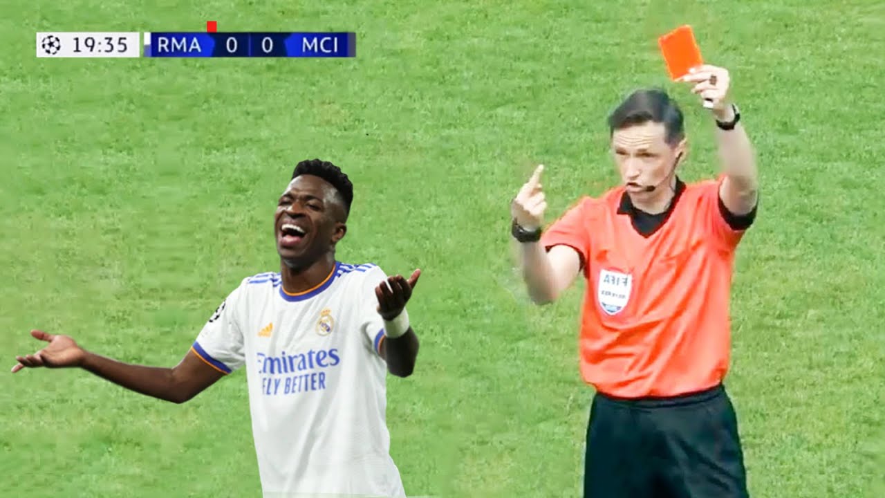 Funny Red Card Moments - YouTube
