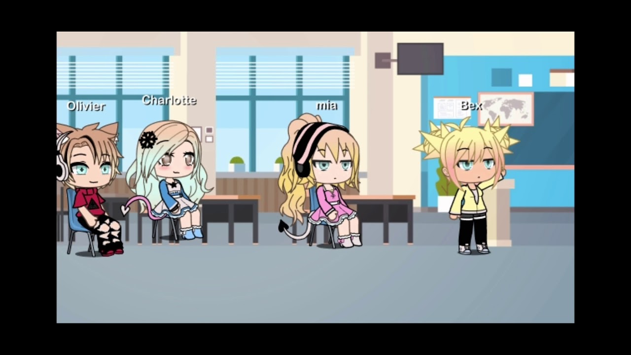 Gacha life class fight made by melanie martinez ~ - YouTube