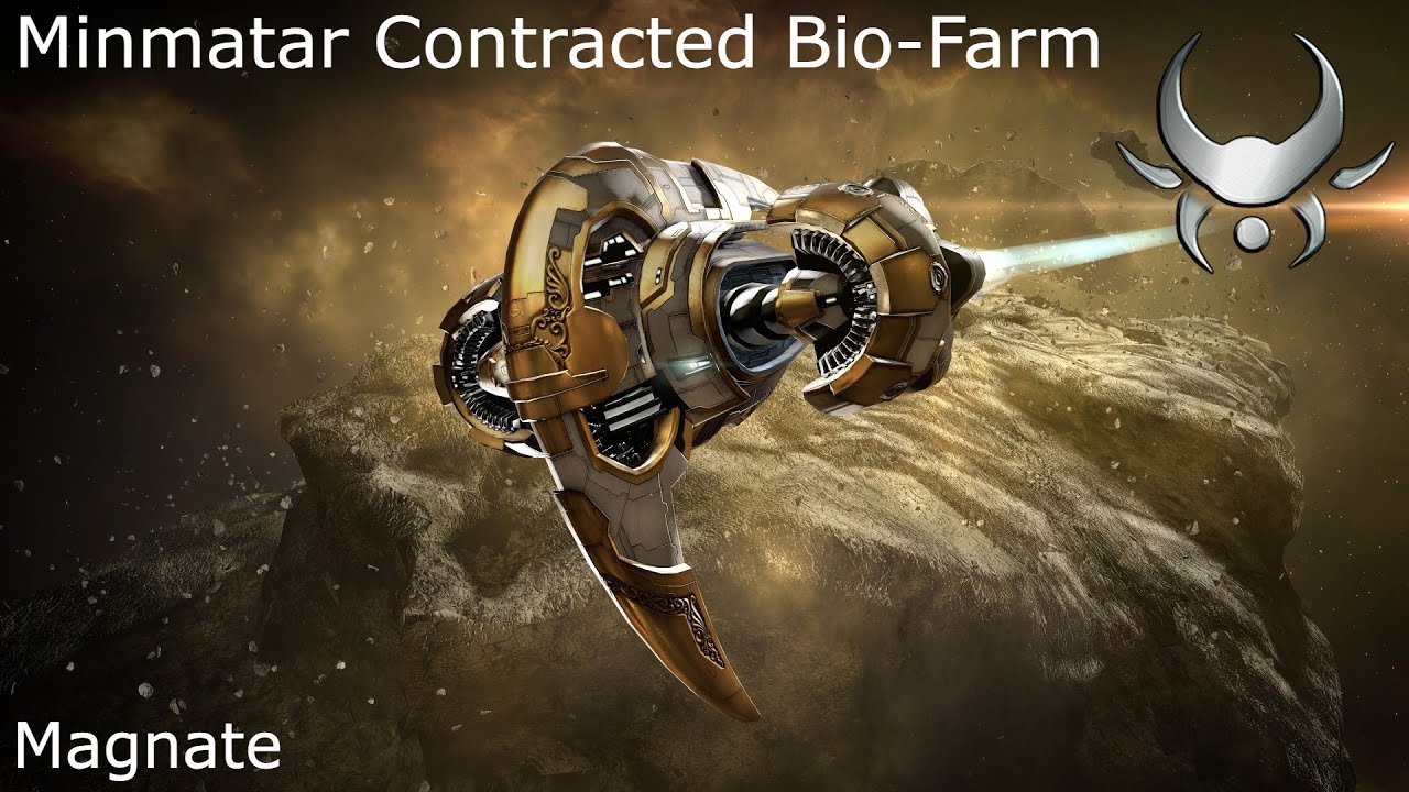 Eve online - Minmatar Contracted Bio-Farm / Magnate - YouTube