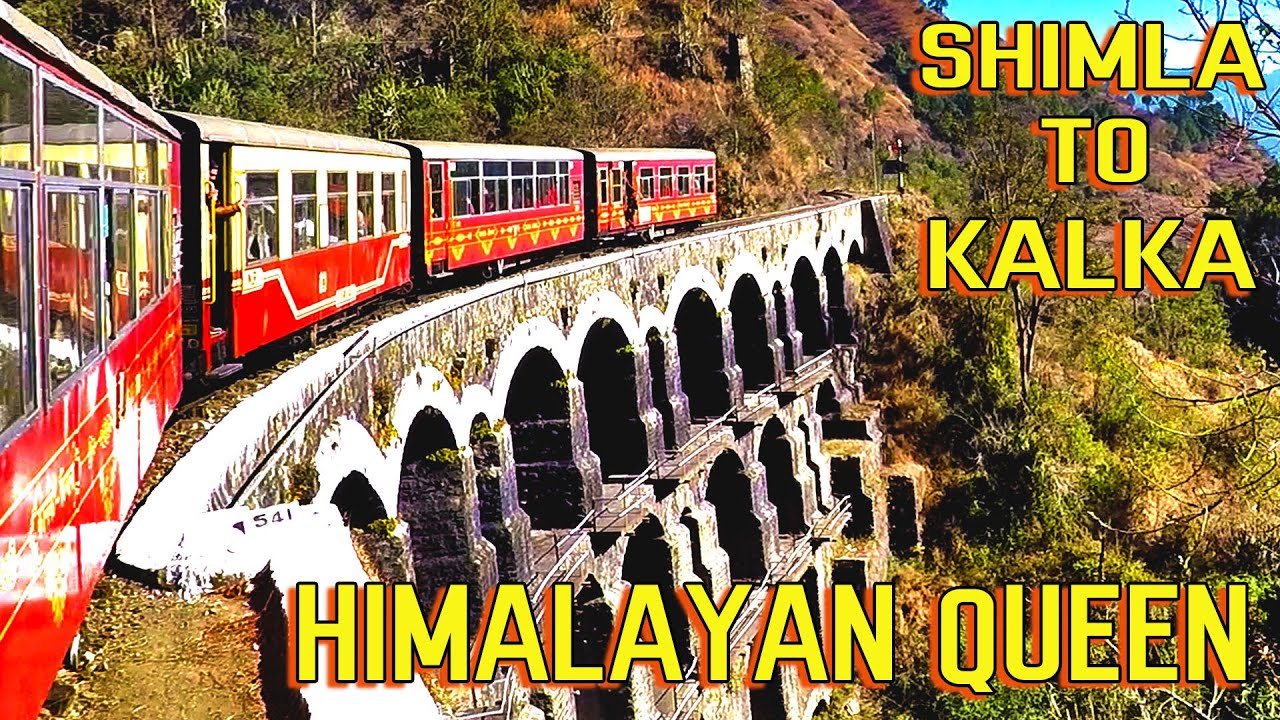 HIMALAYAN QUEEN JOURNEY !! SHIMLA - KALKA | Part 3, Indian Railways ...