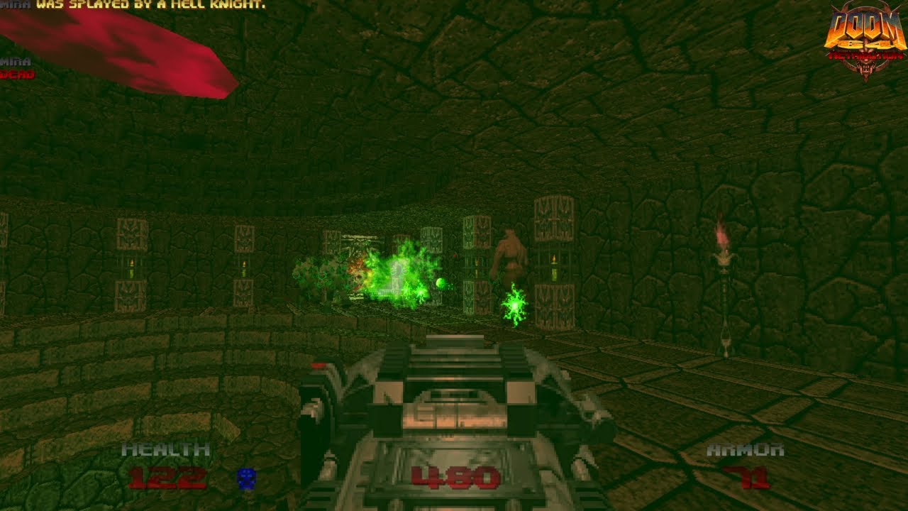 Doom 64: Retribution v1.5 | Map18 | Online Co-op - YouTube