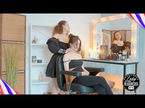 ASMR Schultermassage von Barber Lady Elle