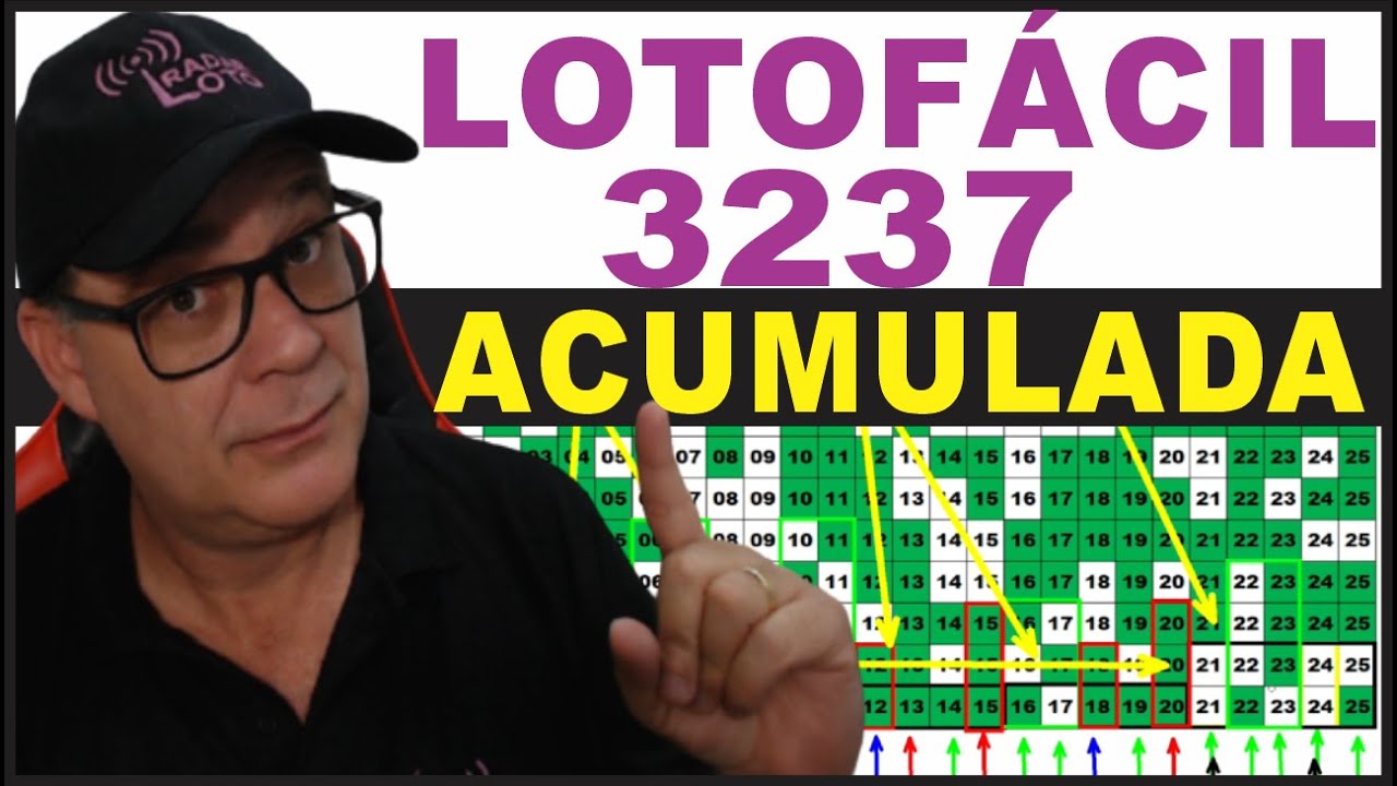 ACUMULOU! Dicas Para a Lotofacil 3237 Análise E Sugestão - YouTube