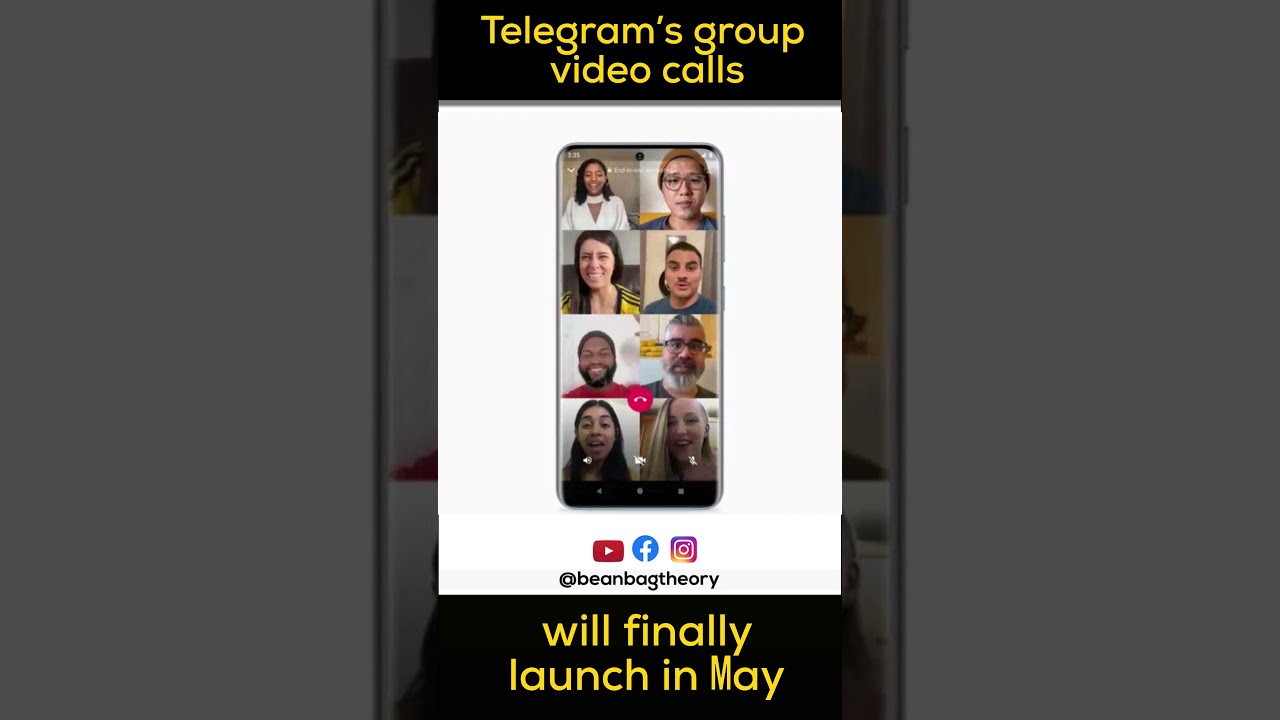 Telegram Group Video Call Feature is Ready To Launch - YouTube