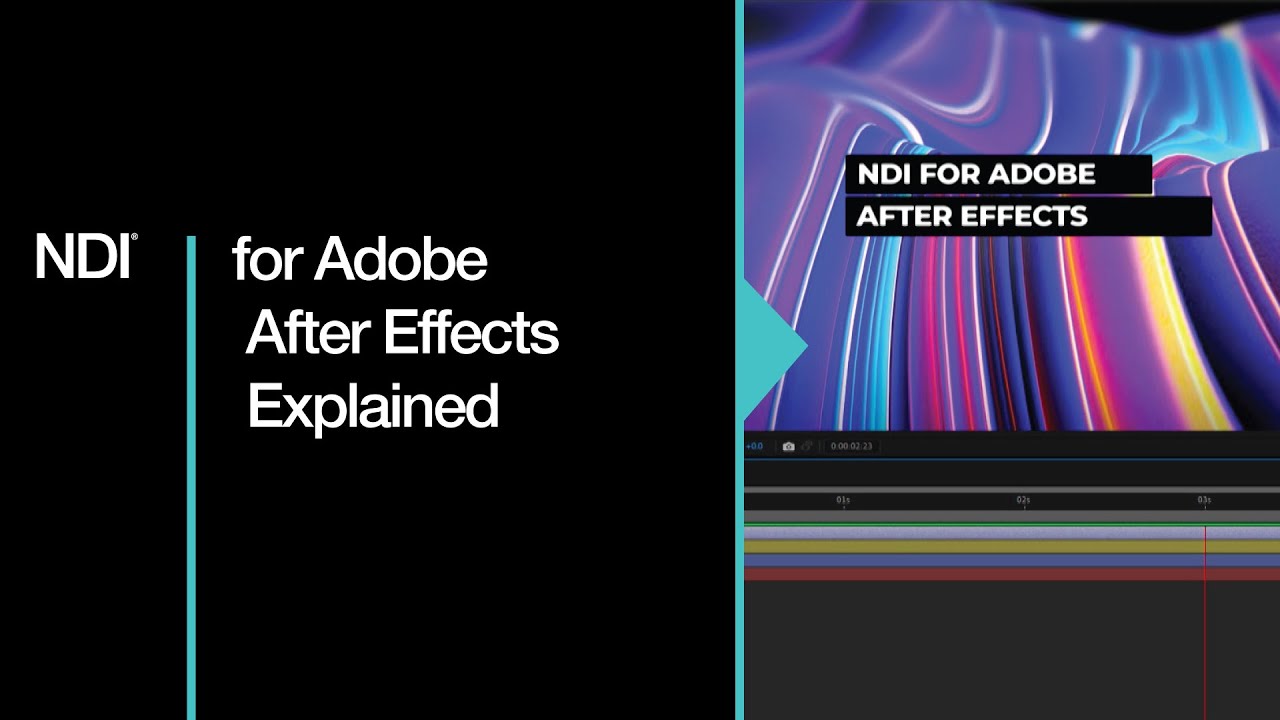 NDI for Adobe After Effects Explained - YouTube