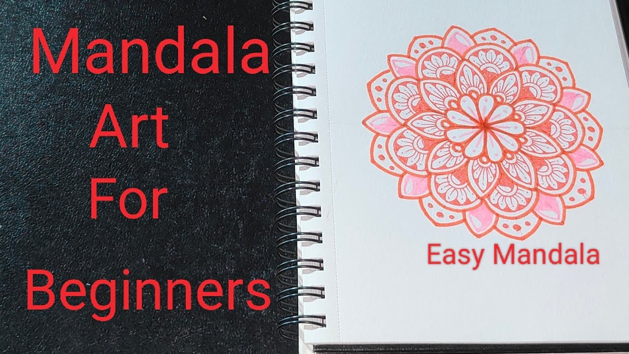 Mandala Art For Beginners|Step By Step Tutorial | @Easy_Mandala59 - YouTube