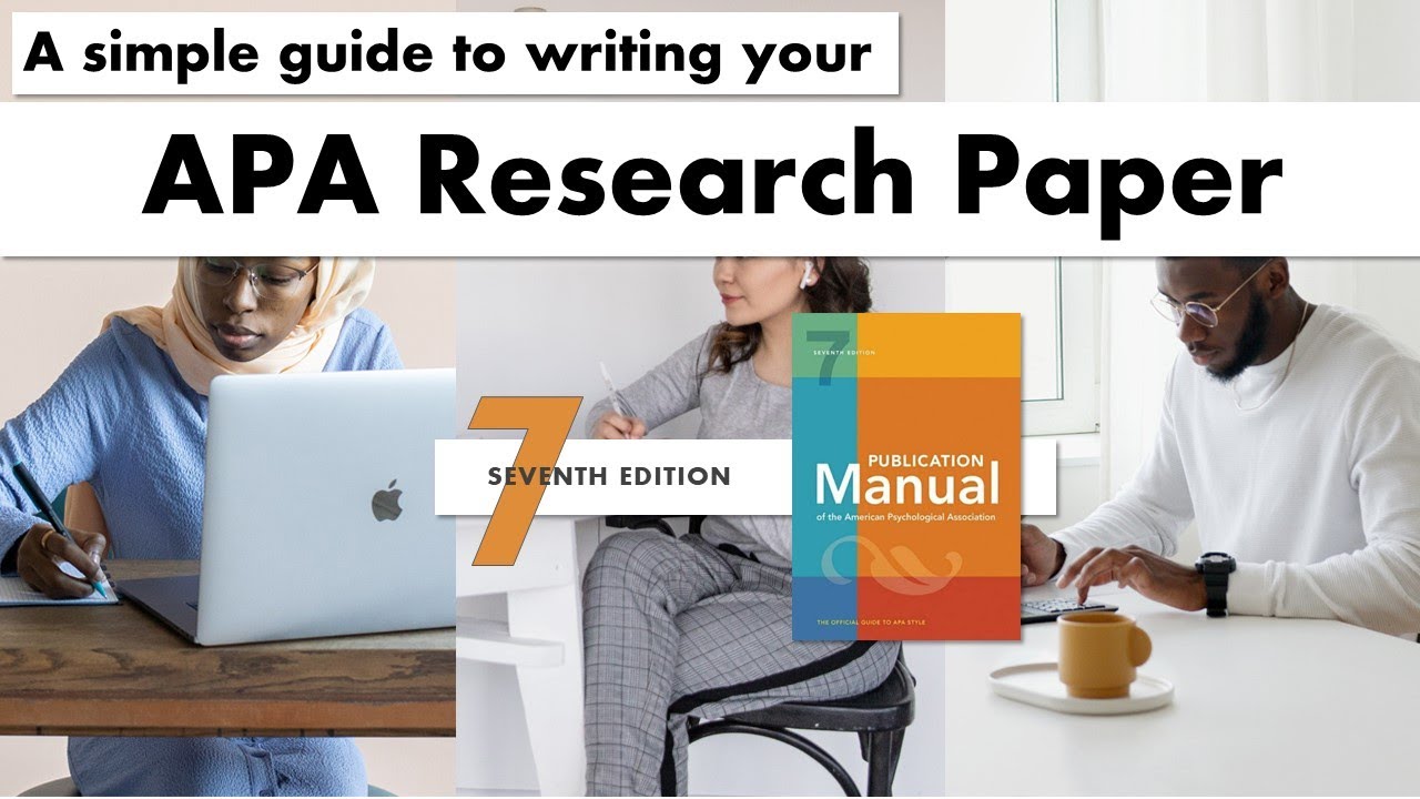 Apa Research Paper Format - How To Write Using Sources - Youtube
