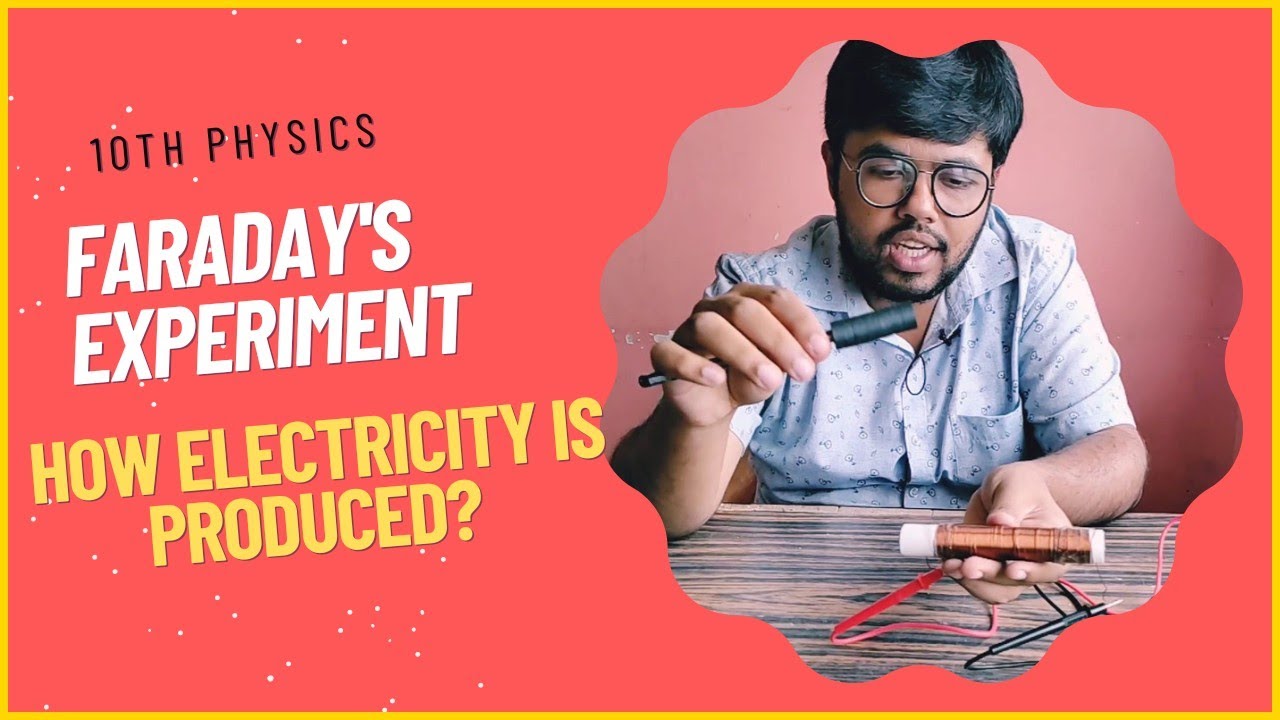 Electromagnetic Induction | Faraday's experiment | 10th SSLC Karnataka ...