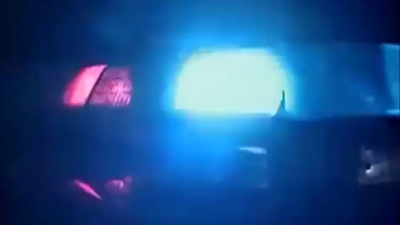 Police patrol car lights atmosphere for green screen background ...