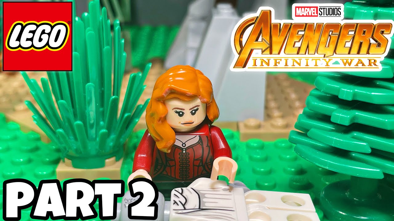 Avengers Infinity War Dust Scene in LEGO | Part 2 (LEGO Stop Motion ...