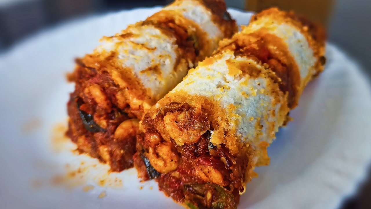 chemmeen putt/ചെമ്മീൻ പുട്ട് /prawn recipe - YouTube
