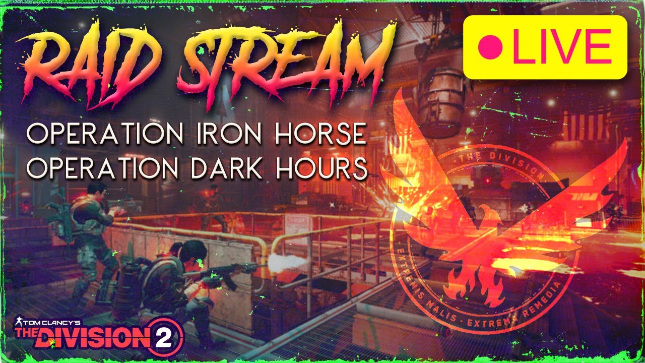 Tom Clancy's The Division 2: Raid Stream - YouTube