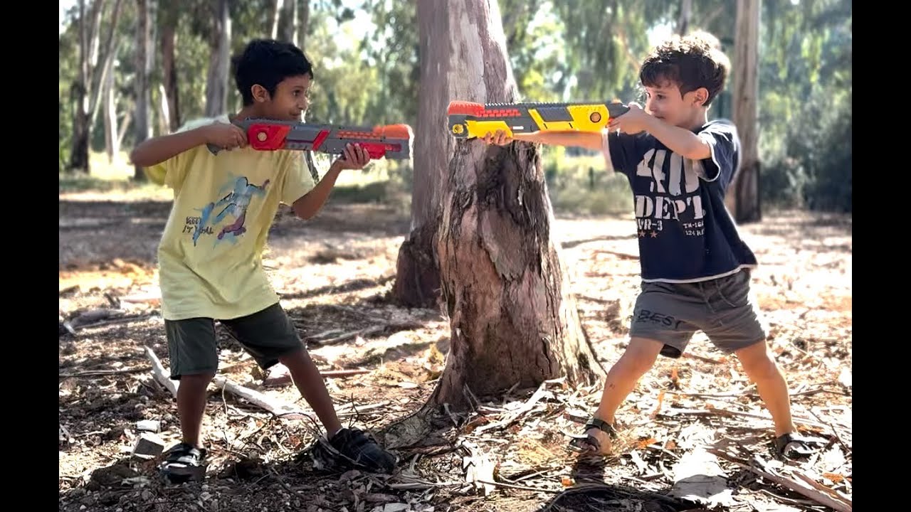 Epic Nerf WAR: Pillow Attack Gone Wrong! 😱🔥 - YouTube