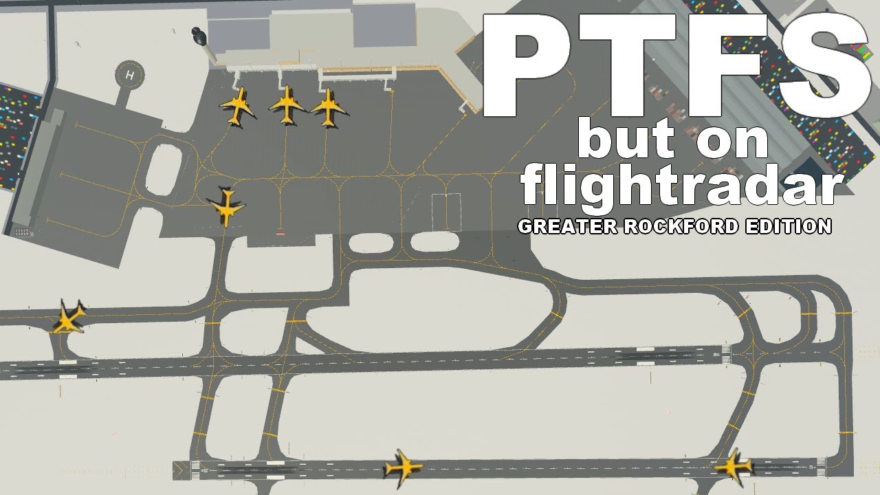 PTFS... but on flight radar - YouTube