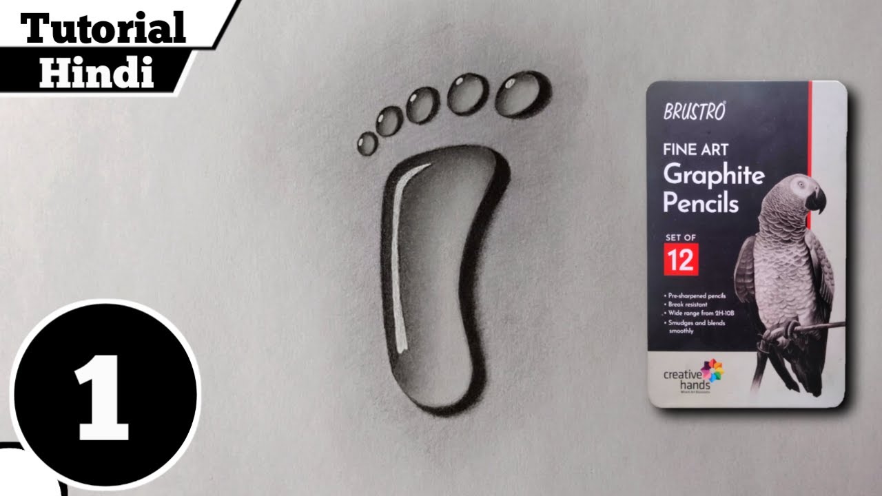 Realistic water drop Foot Print - Time lapse | water drop realistic ...