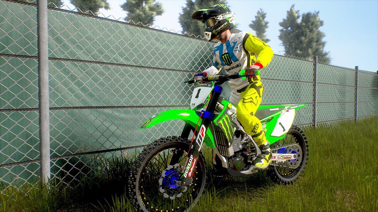 Monster Energy Supercross game Customization - YouTube
