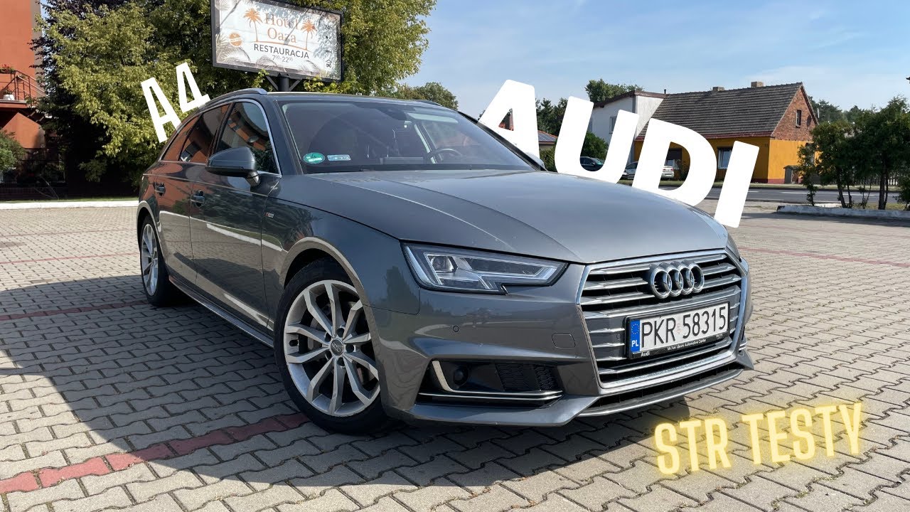 STR#256: 2018 Audi A4 Avant (B9) 2.0 TDI 190 - czy diesel kombi jest ...