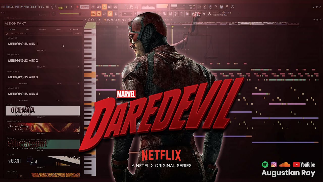 DAREDEVIL - Marvel Netflix Series | EPIC ORCHESTRAL COVER | FLSTUDIO 20 ...