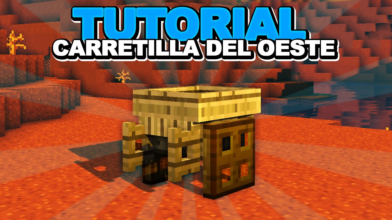 TUTORIAL - CARRETILLA DEL OESTE || Minecraft - YouTube
