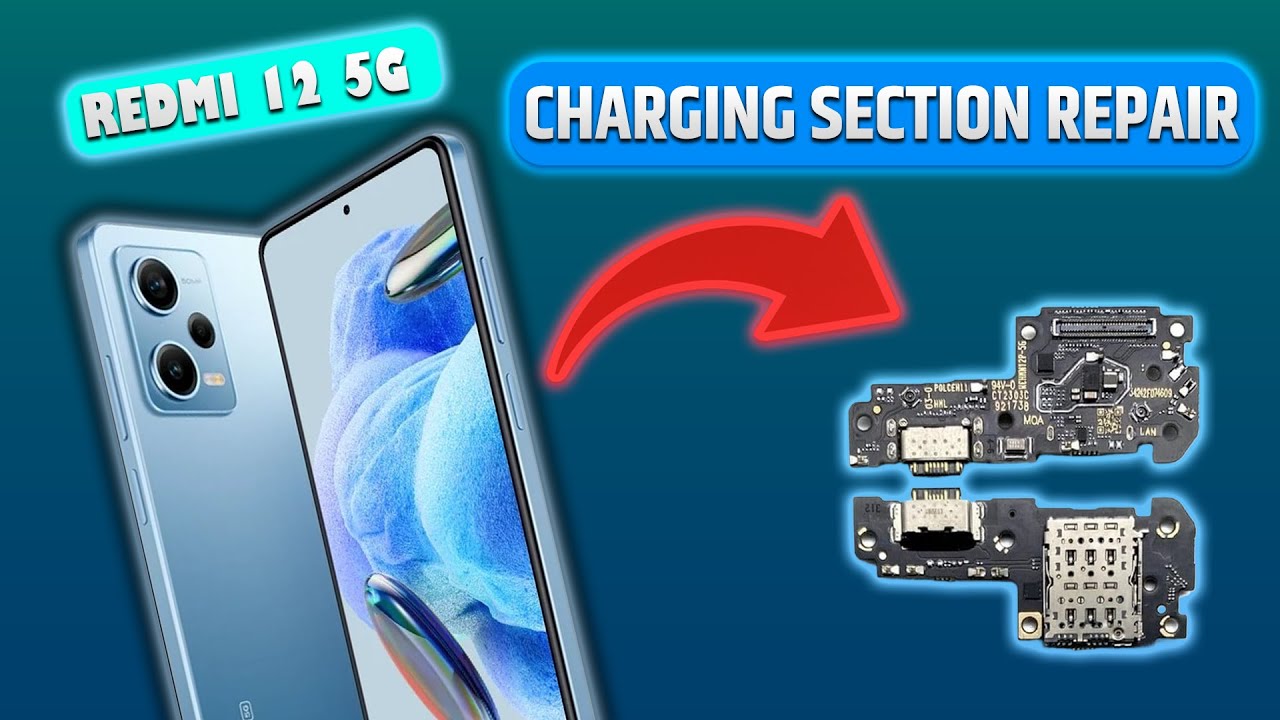 Fix Your Redmi Note 12 5G Charging Section NOW - YouTube