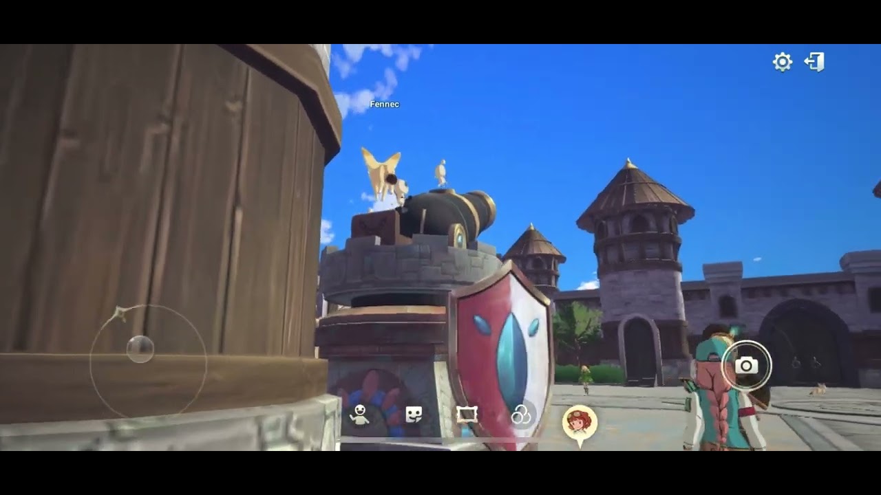 [Ni No Kuni: Crossworld] Fennec jumping at Kingdom Celestia - YouTube
