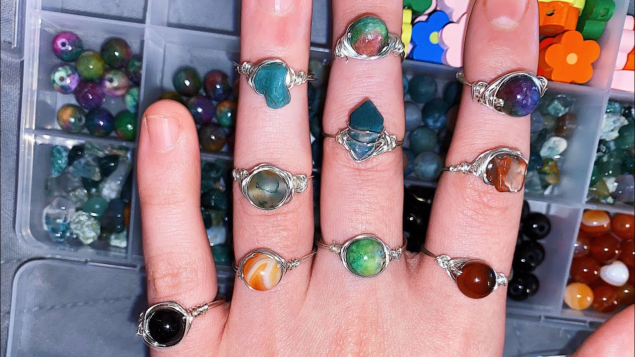 Cool crystal rings store